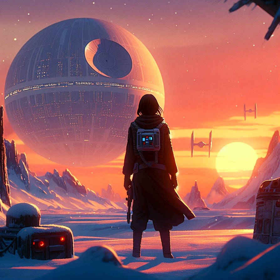 Jyn Erso Poster Star Wars Rogue One Fanart 002 By Odviously On