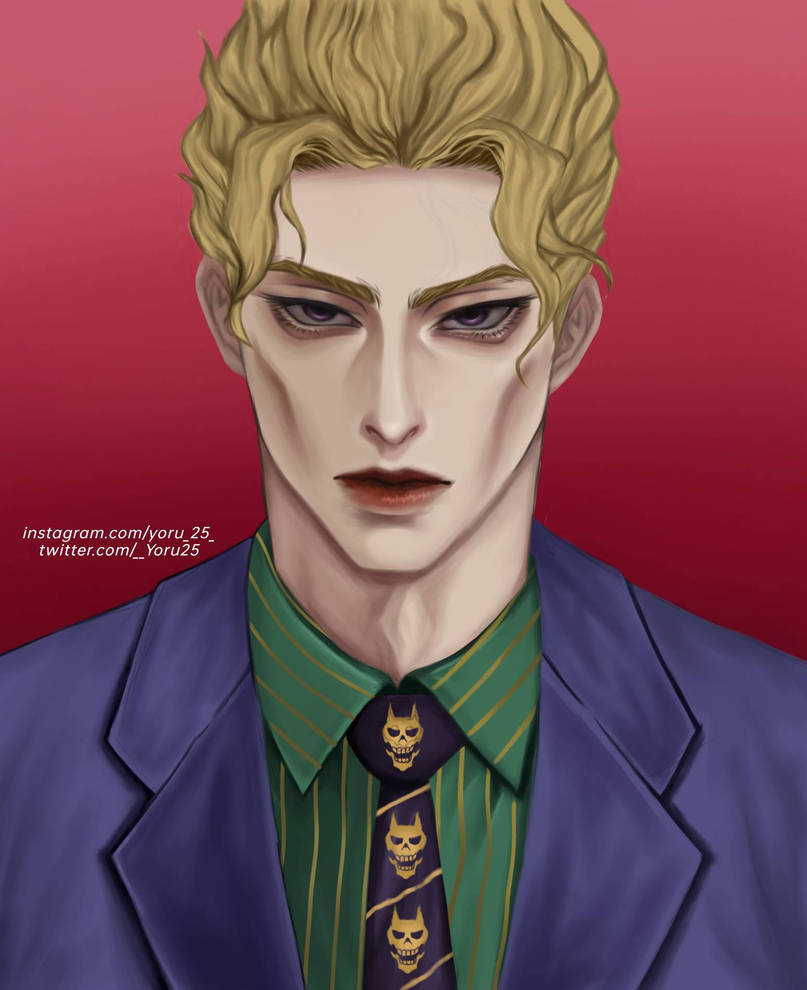 Yoshikage Kira By Yoruu2 On Deviantart