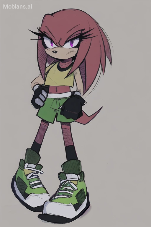Female Knuckles By Wolfdruid92 On Deviantart