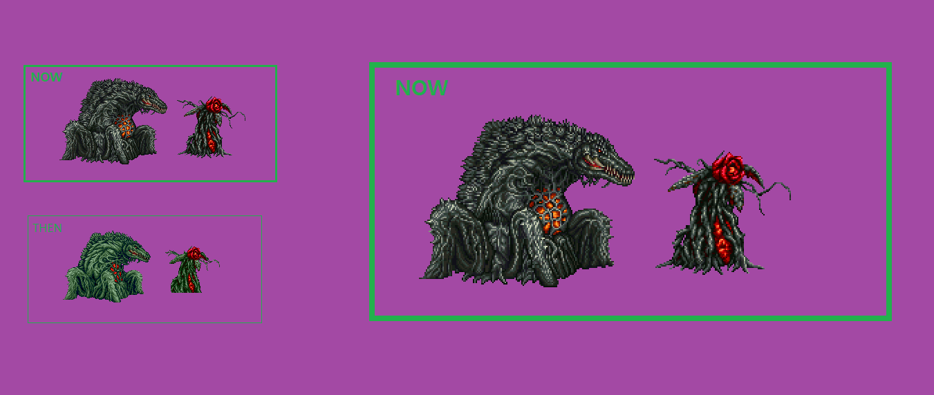Biollante Sprite update by kMIKEj on DeviantArt Biollante Sprite update by kMIKEj on DeviantArt