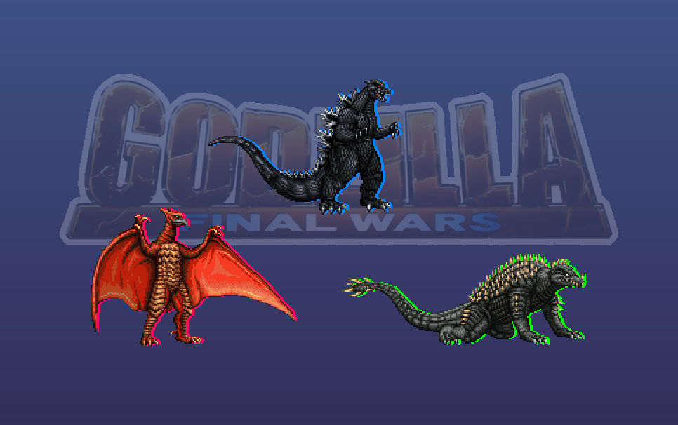 Godzilla Final Wars Sprite By Kmikej On Deviantart