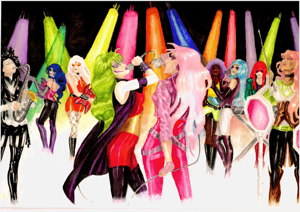Jem The Holograms Vs The Misfits By Spiteredescent On Deviantart
