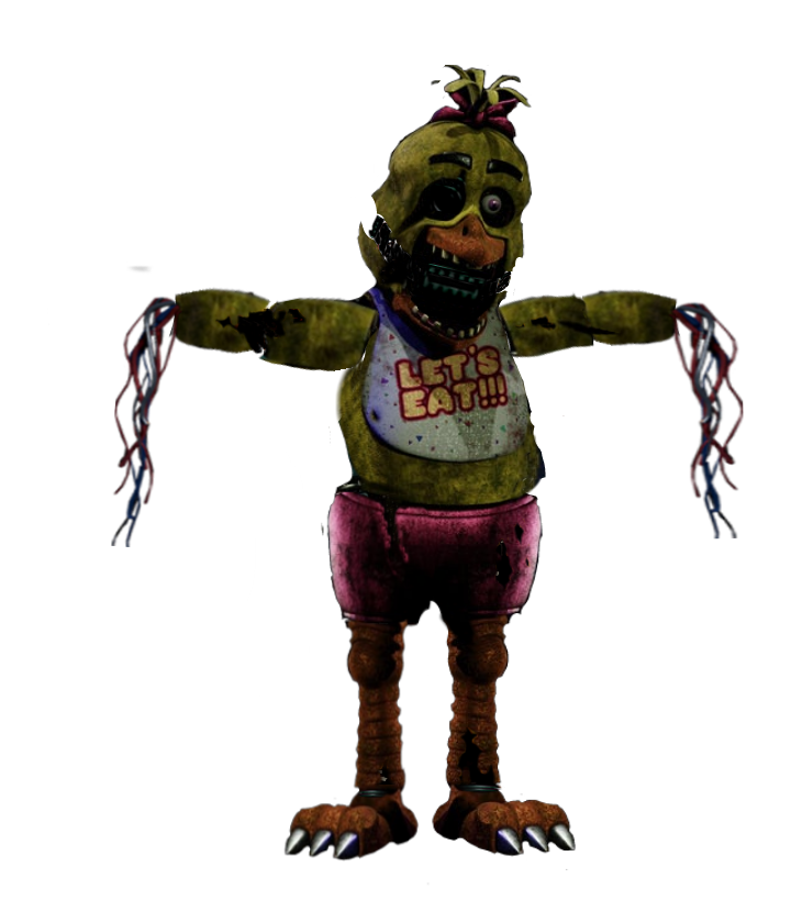Fnaf Plus Withered Chica By Nr2341 On Deviantart