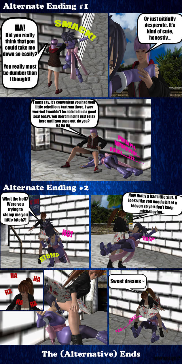 Facesitting Comic Alt Ending By Dweebermeister On Deviantart