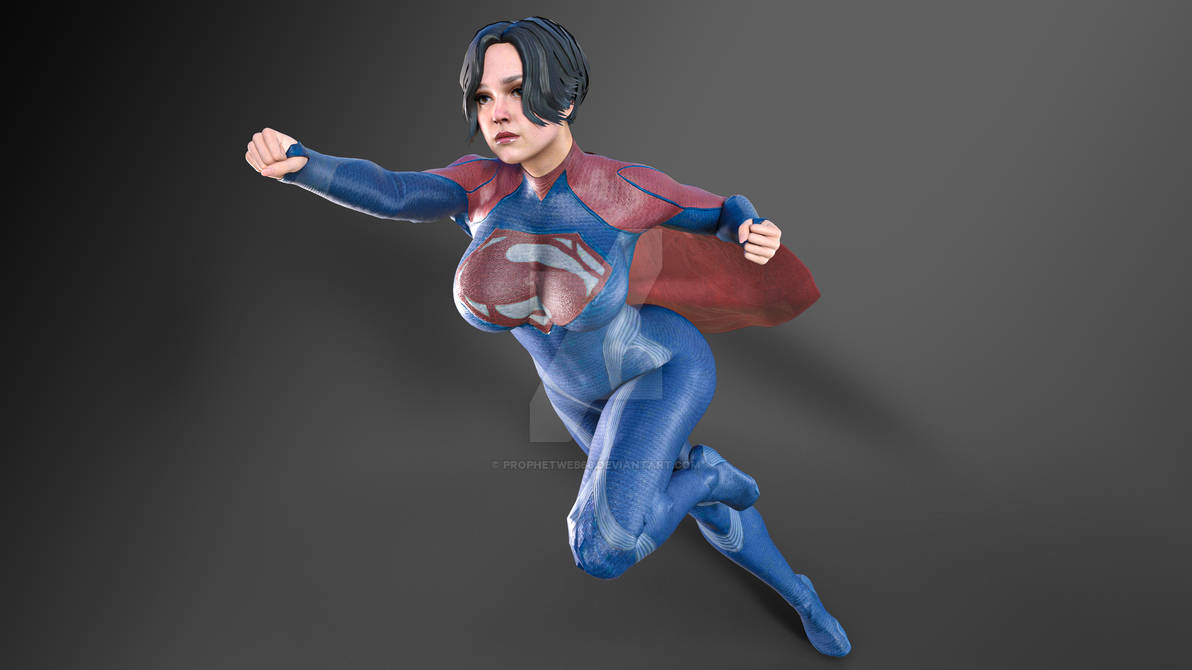 Super Girl Flash Movie Suit By Prophetweb66 On Deviantart