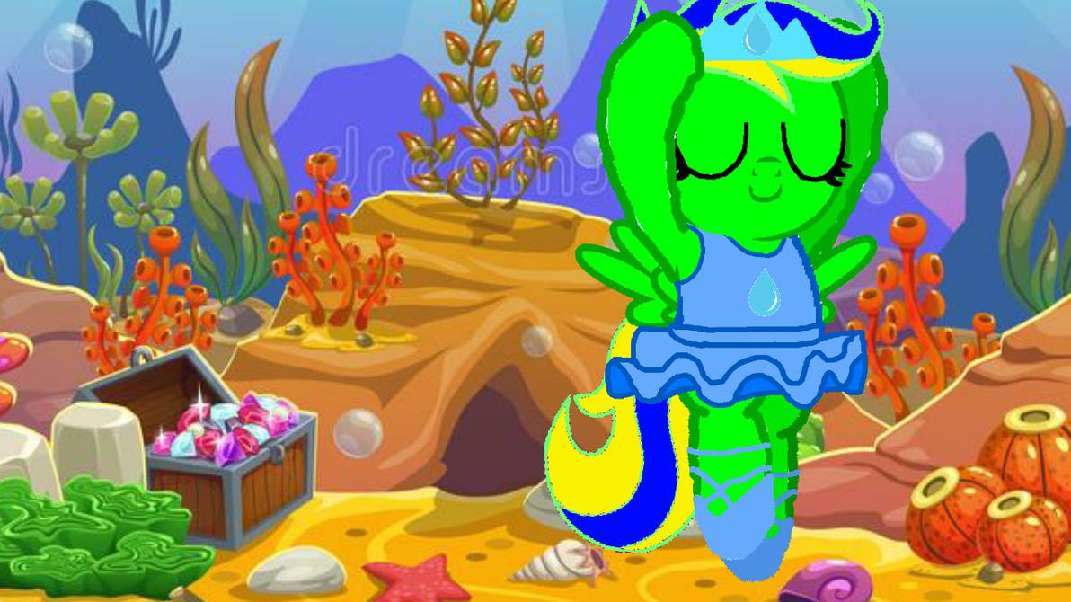 Greenmetal Underwater Ballerina By Angrymetal On Deviantart