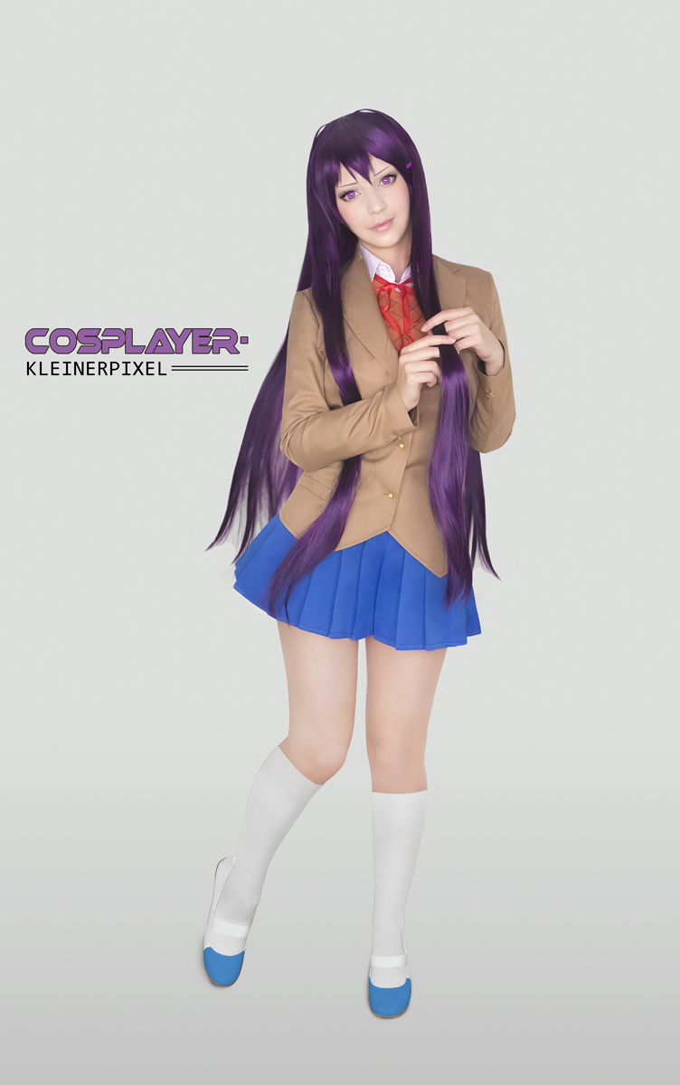 Yuri Cosplay Doki Doki Literature Club By Kleinerpixel On Deviantart