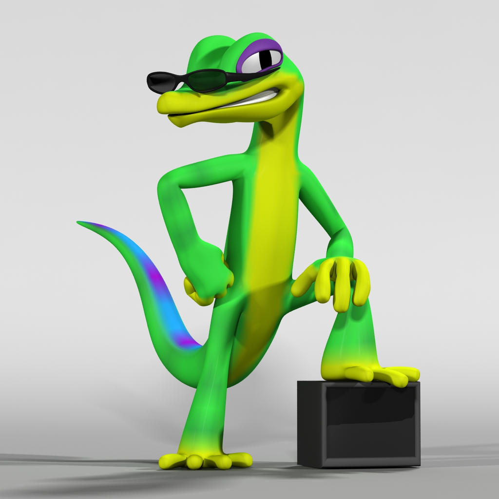 Gex The Gecko By Ddrmails On Deviantart