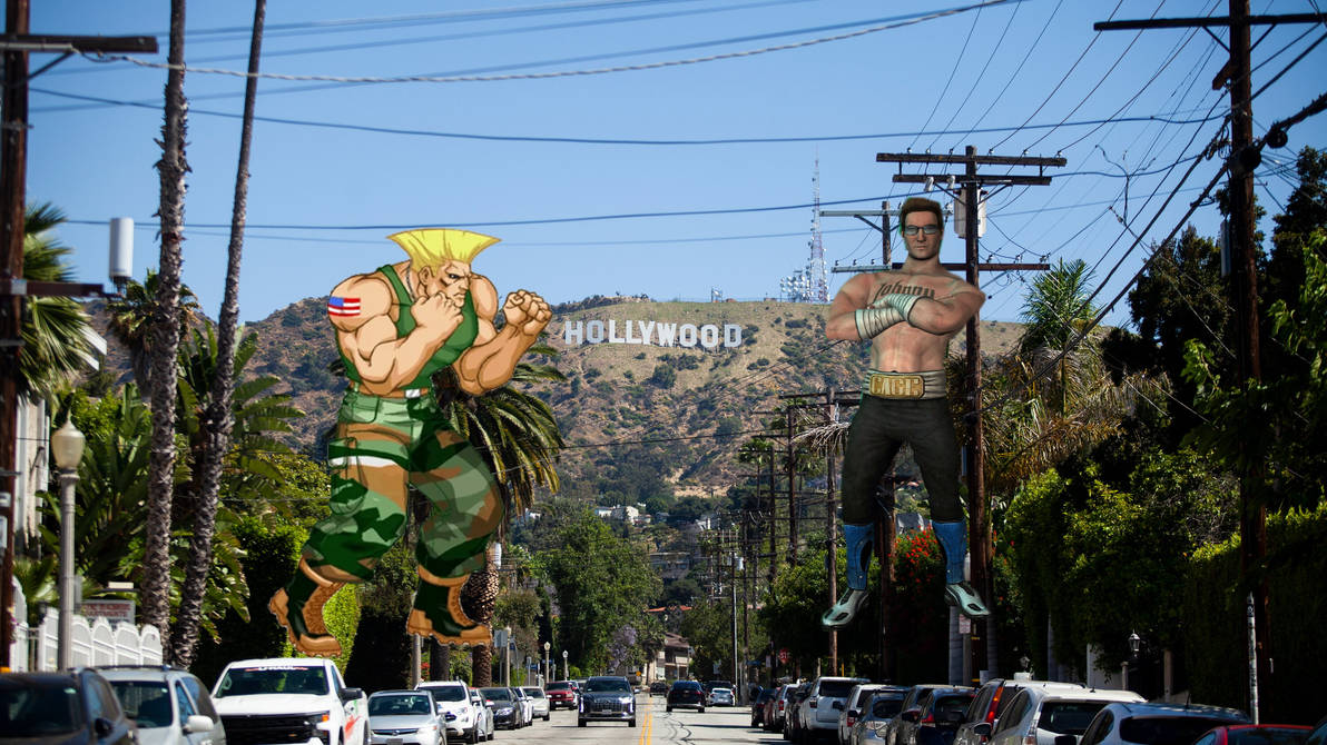 Guile And Johnny Cage Go To Hollywood By Ill Greed On Deviantart