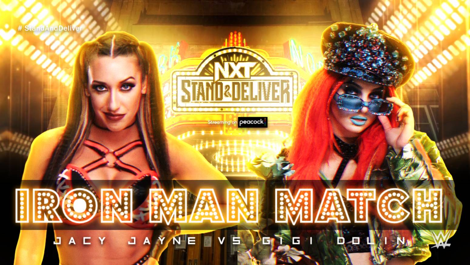 Nxt Stand And Deliver 2023 Custom Match Card Lpe By Lunaticp1 On Deviantart