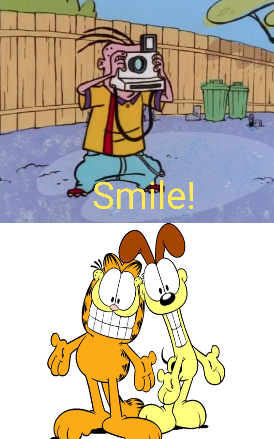Eddy Takes Garfield and Odie's Picture by mnwachukwu16 on DeviantArt Eddy Takes Garfield and Odie's Picture by mnwachukwu16 on DeviantArt