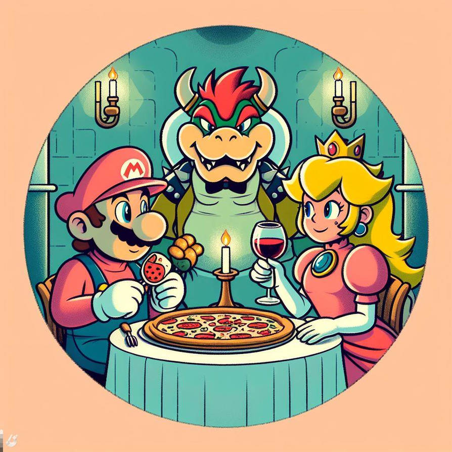 Mario And Peach Go Out On A Date 1 By Mnwachukwu16 On Deviantart