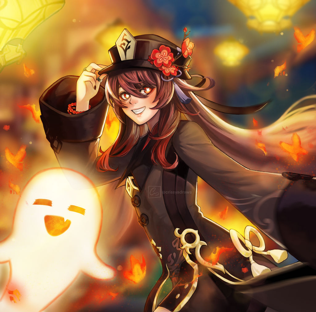 Hu Tao Lantern Rite By Crissy92 On Deviantart