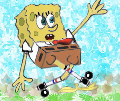 Spongebob banana by luchialber on DeviantArt