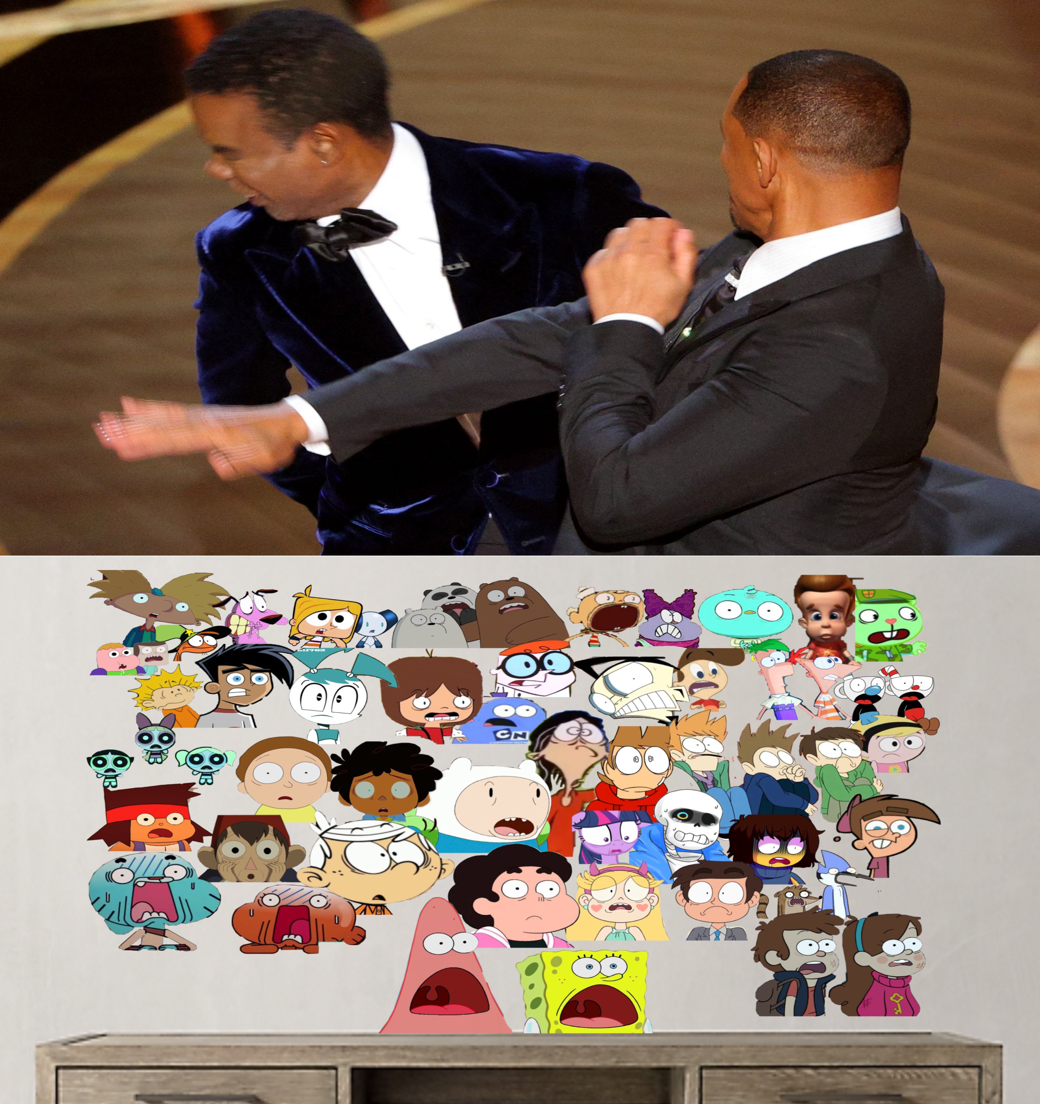 Reaction To Will Smith Slap Chris Rock By Stephen0503 On Deviantart