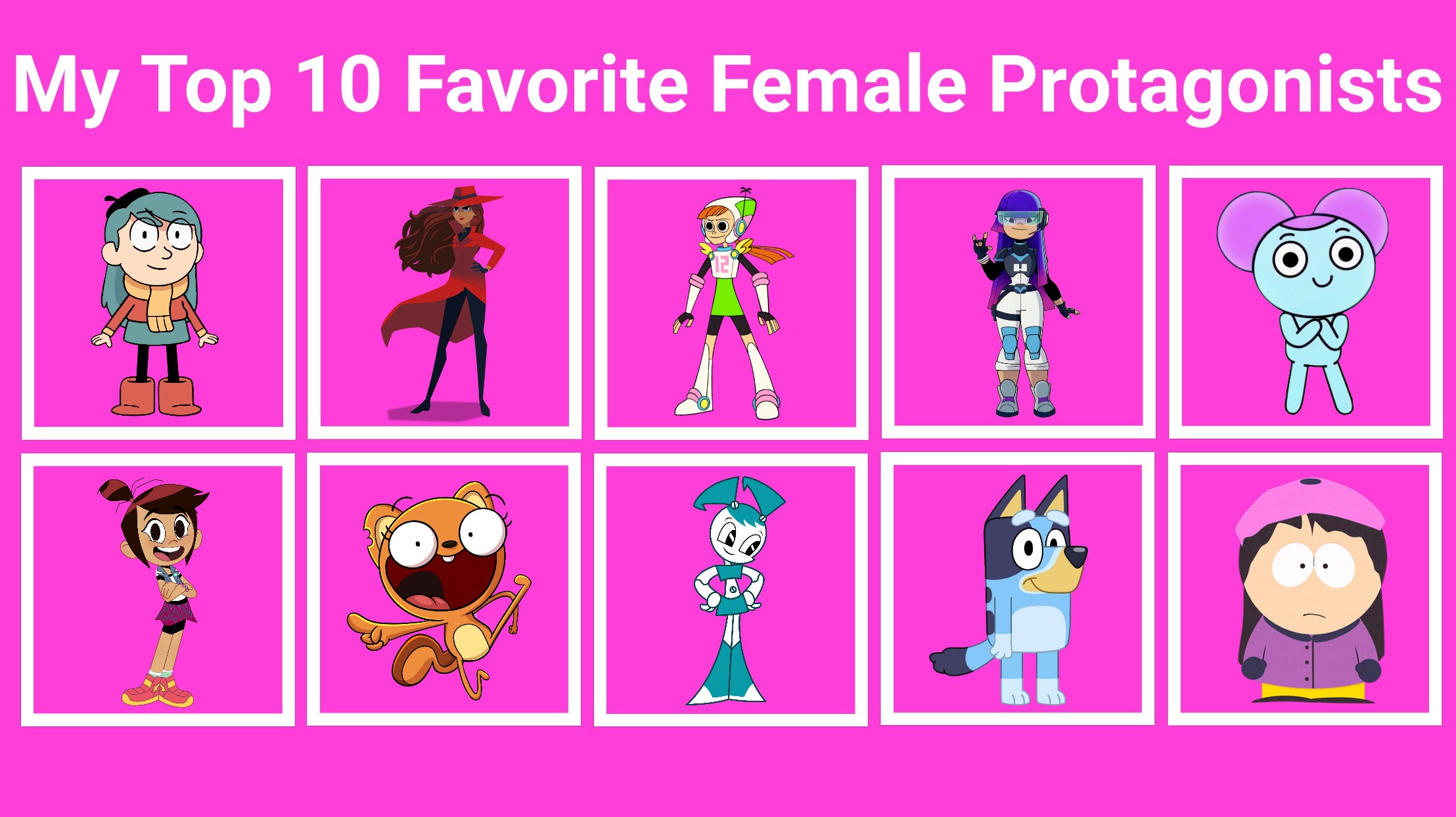 My Top 10 Favorite Female Protagonists by stephen0503 on DeviantArt My Top 10 Favorite Female Protagonists by stephen0503 on DeviantArt