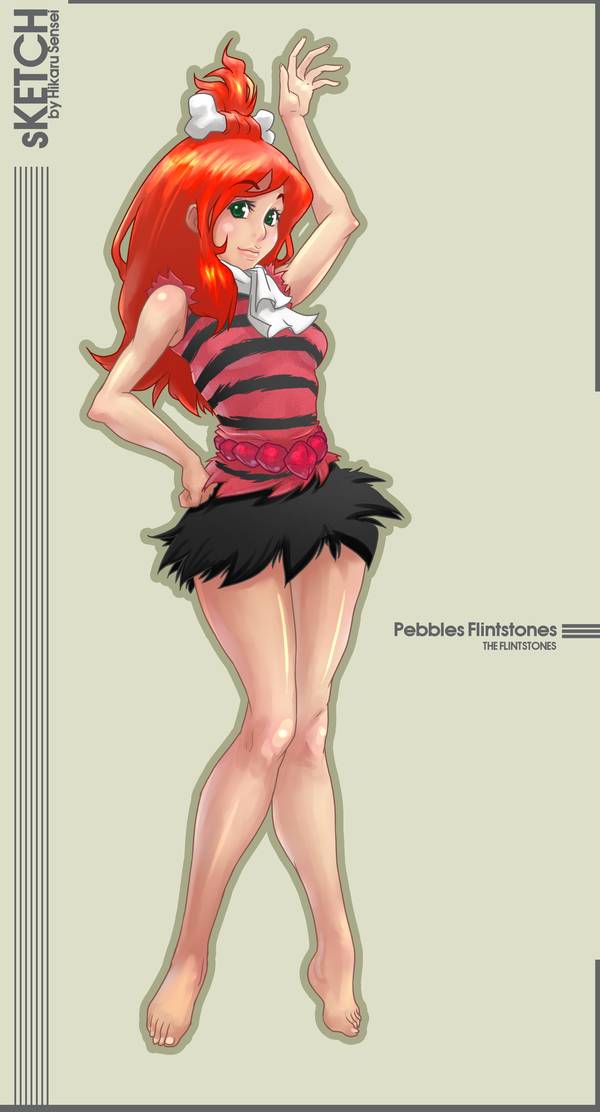 Pebbles Flintstone Fanart By Galvatronusprime12 On Deviantart