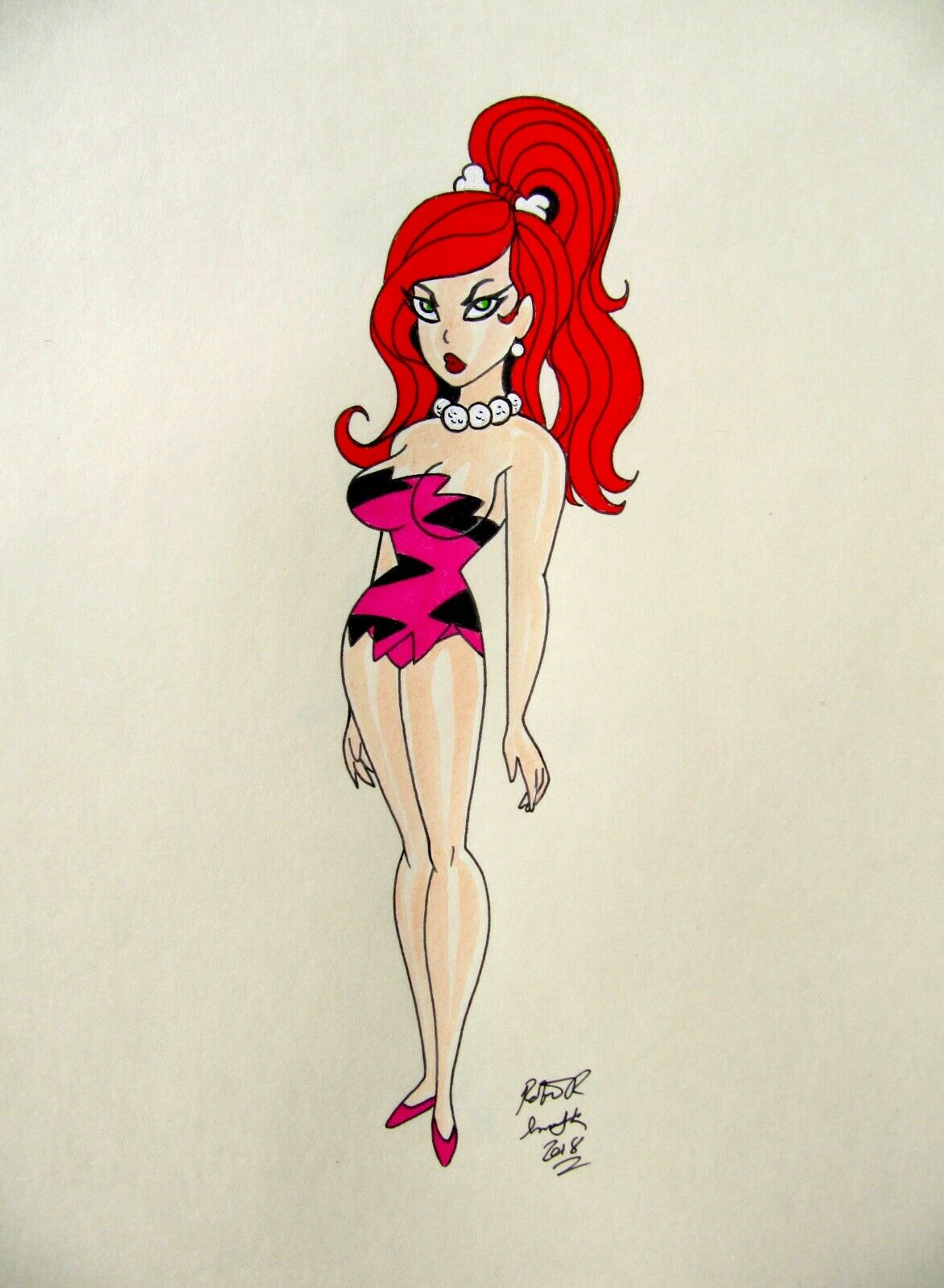 Pebbles Flintstone By Siriguana By Galvatronusprime12 On Deviantart