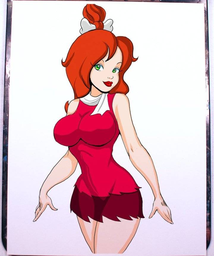 Pebbles Flintstone Fanart By Galvatronusprime12 On Deviantart