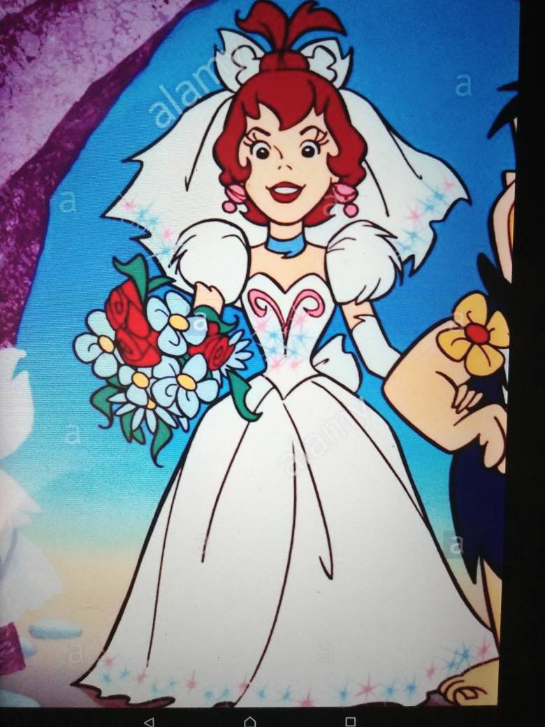 Pebbles Flintstone Bride By Galvatronusprime12 On Deviantart