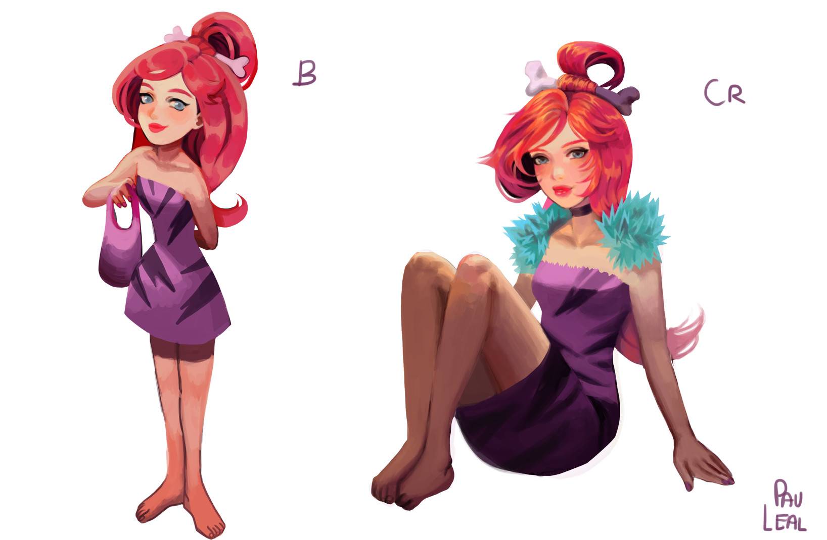 Pebbles Flintstone Fanart By Galvatronusprime12 On Deviantart