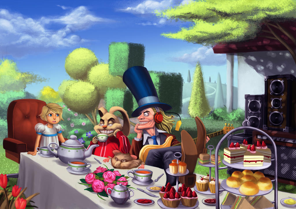 Chapter 7 A mad tea-party by elaszer on DeviantArt