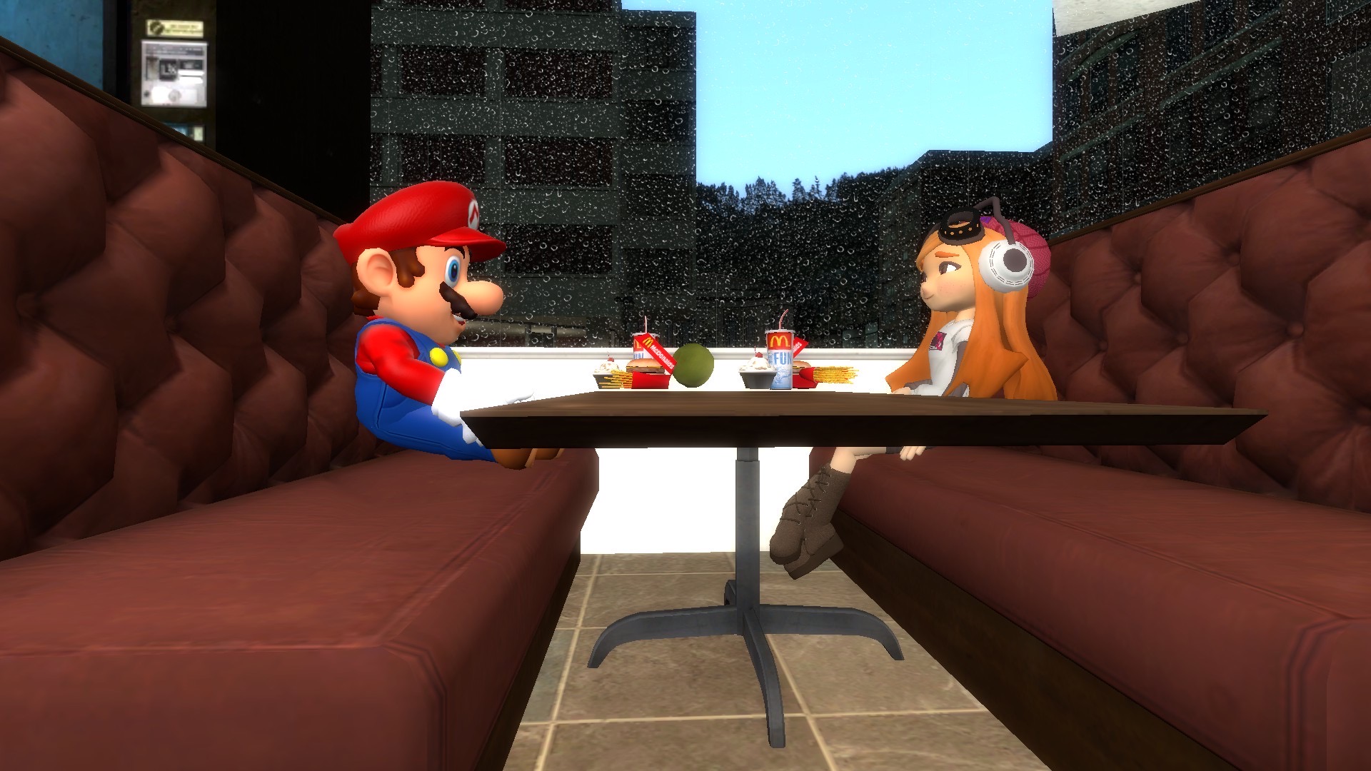 Mario X Meggy New Years Date By Szh4 On Deviantart