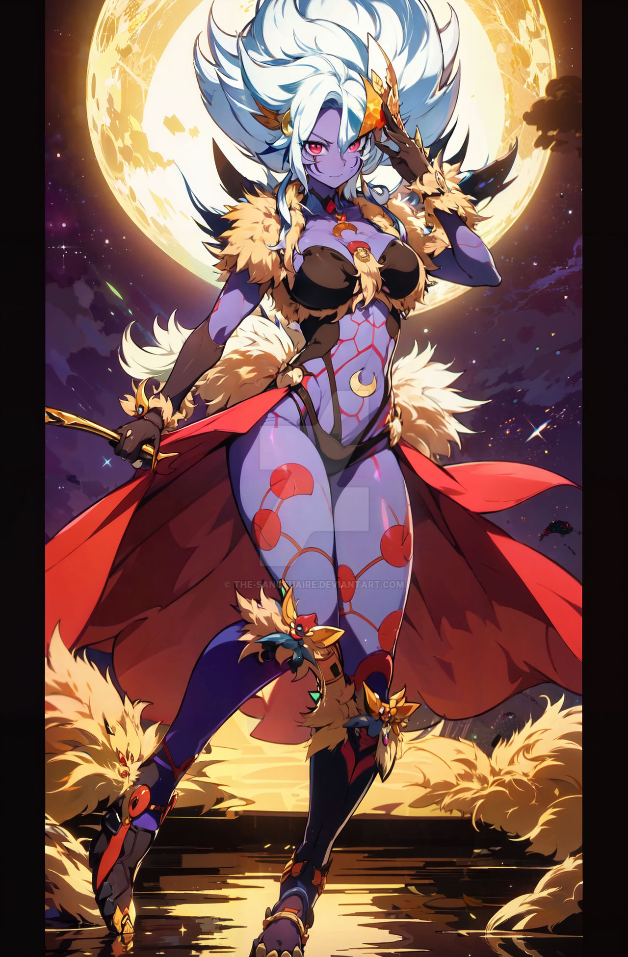 Ai Art Lunalight Leo Dancer Yu Gi Oh Arc V By The Sanctuaire On