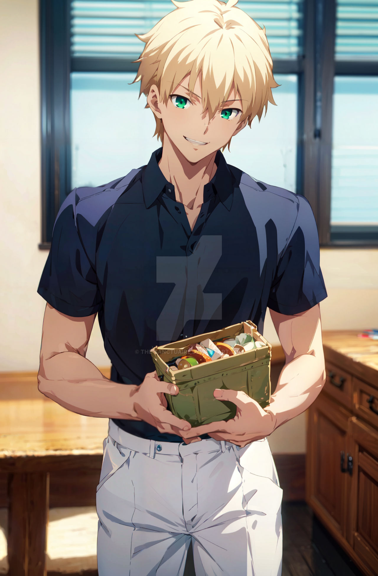 Ai Art Arthur Pendragon Fategrand Order Oc By The Sanctuaire On Deviantart