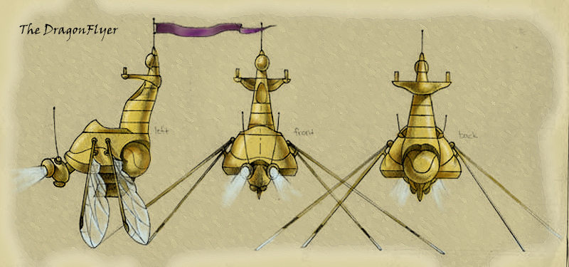 Dragon Flyer, Color by Aracnix on DeviantArt