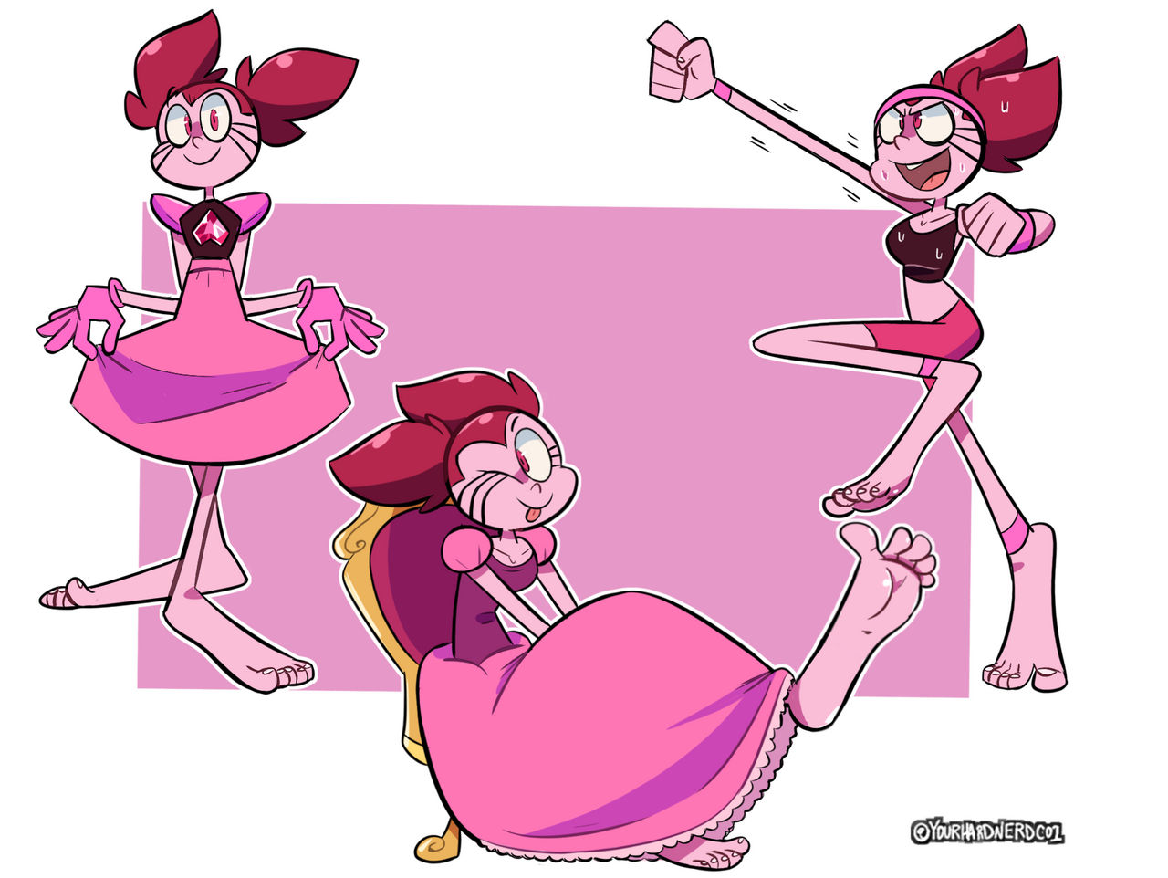 Spinel Barefooted By Goldent5 On Deviantart