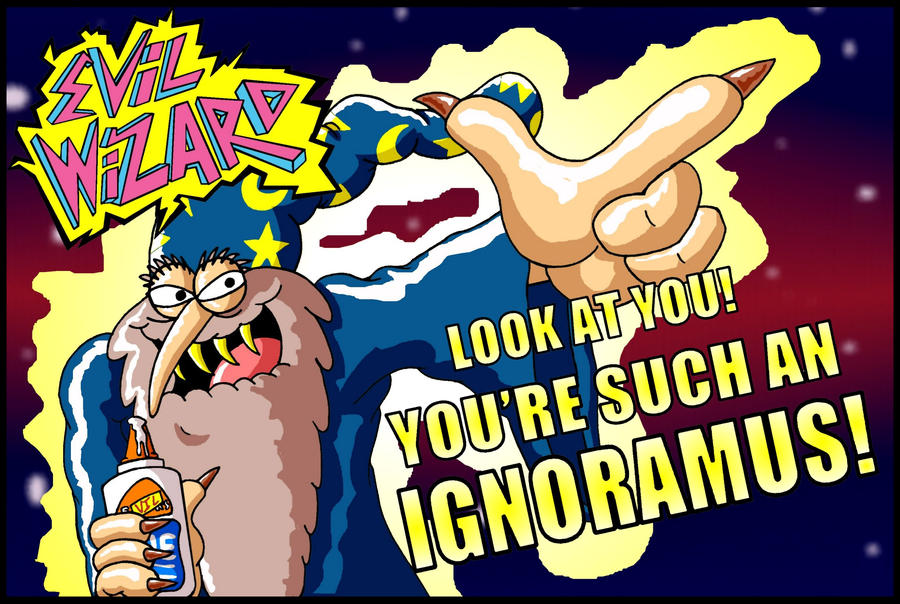 Evil Wizard Strikes Again by mightyfilm on DeviantArt Evil Wizard Strikes Again by mightyfilm on DeviantArt