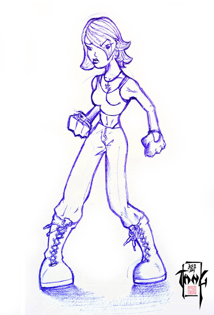 battle stance by tanggod on DeviantArt