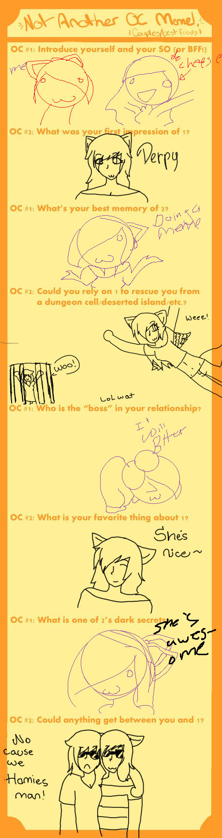 Forced Meme W Kittensaver2001 By Cheezitss On Deviantart