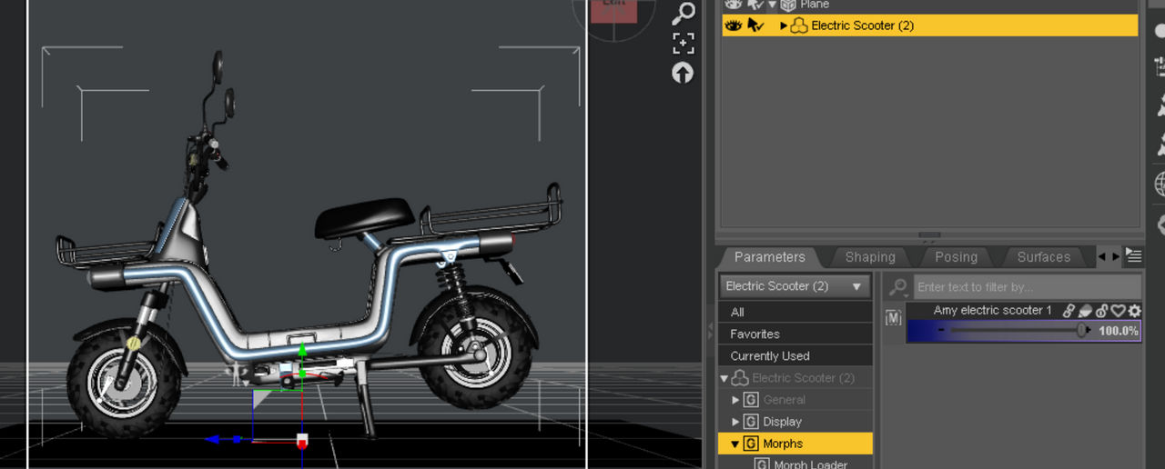 Amy Electric Scooter Morphs Wip By Ryucen On Deviantart