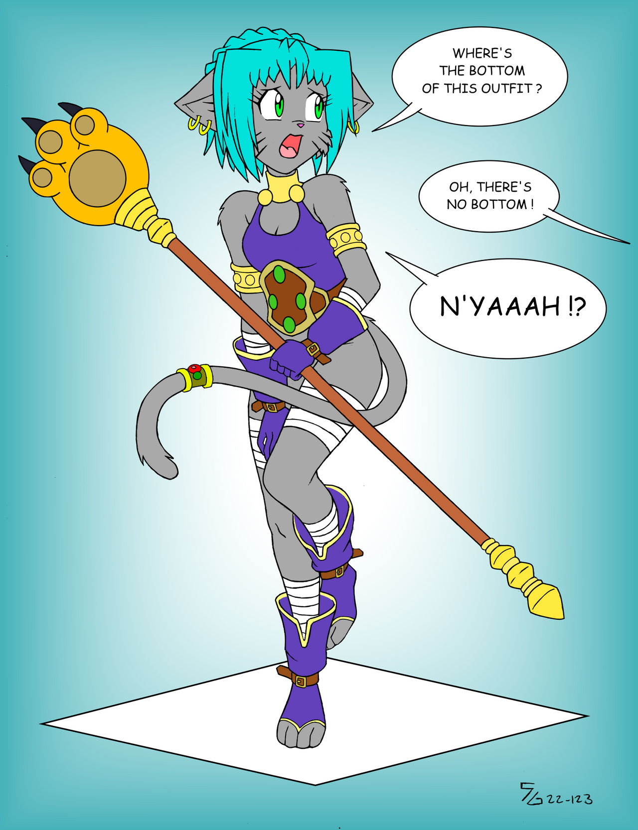 Act Breath Of Fire Katt Colored By Linestlar37 On Deviantart