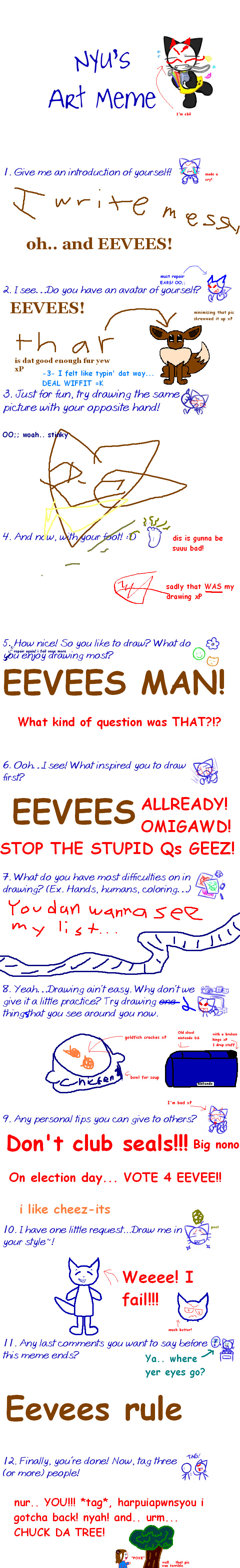 Nyu's meme by Eevee-luv on DeviantArt