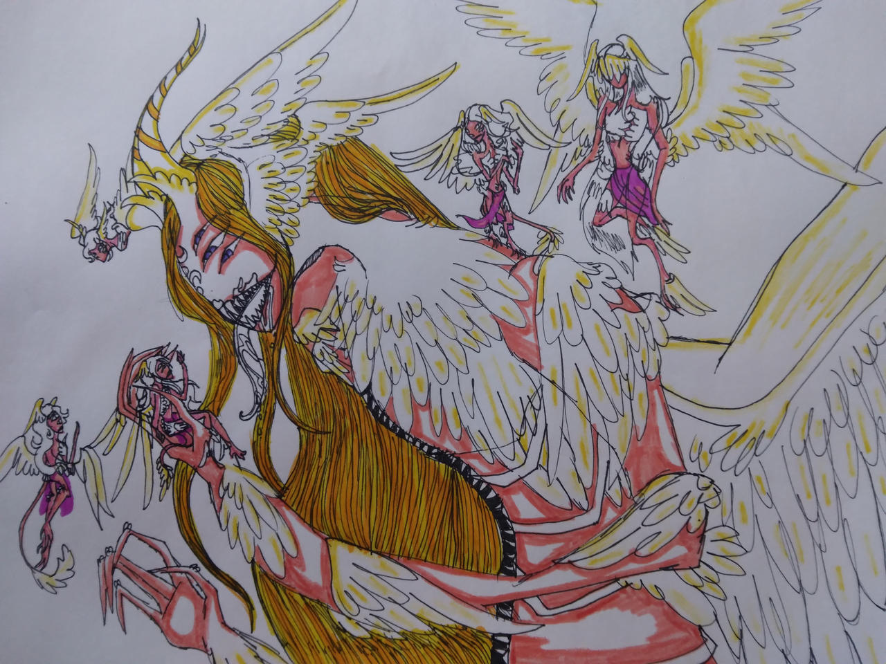 Heavenly host by LunarRabbitFish on DeviantArt Heavenly host by LunarRabbitFish on DeviantArt