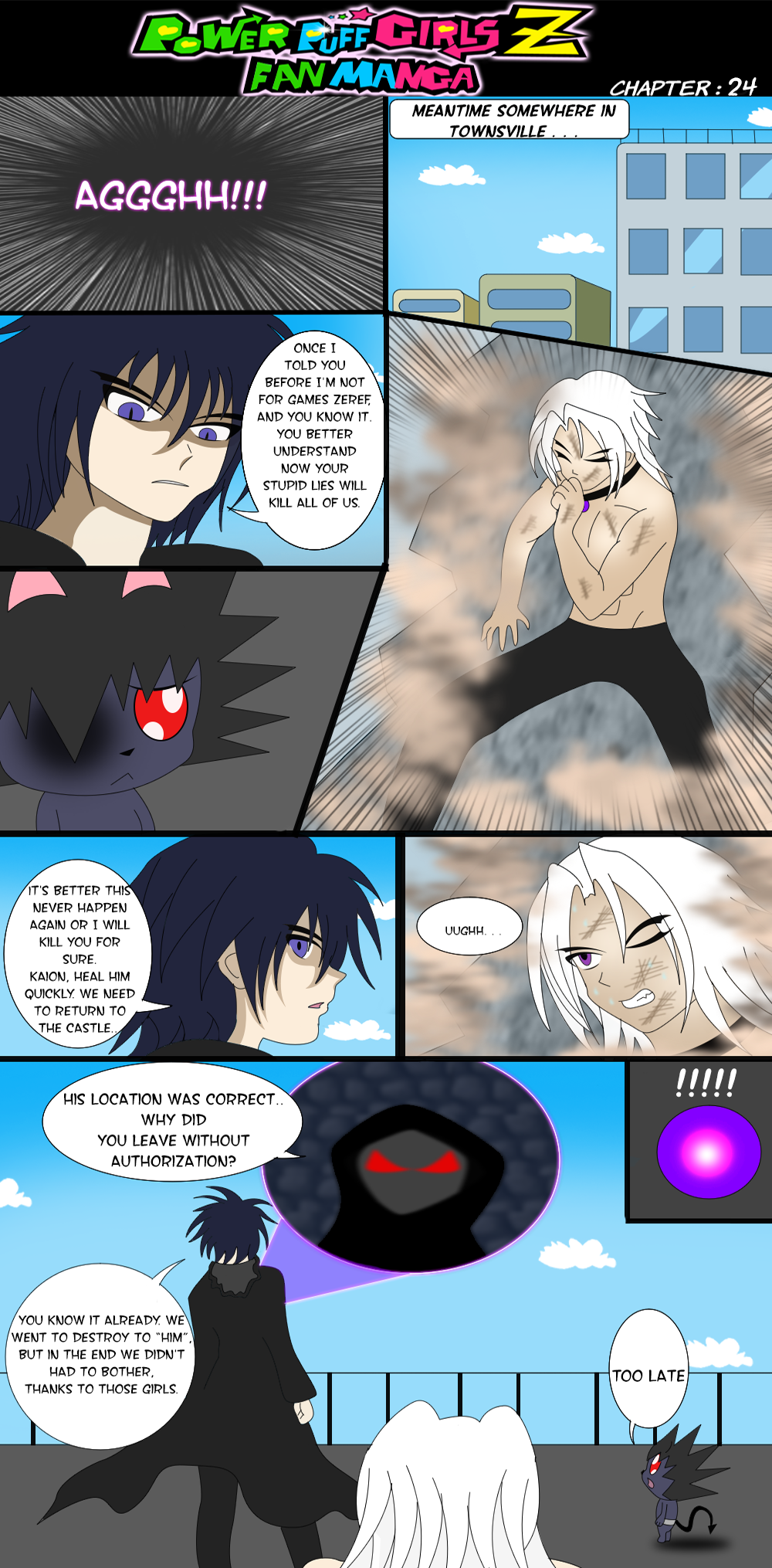 Fan Manga Powerpuff Girls Z Chap2 24 By Reizeropein On Deviantart
