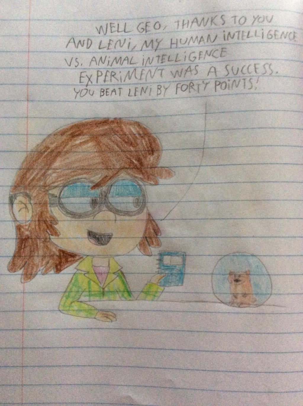 Lisa's successful experiment by tanasweet123 on DeviantArt Lisa's successful experiment by tanasweet123 on DeviantArt