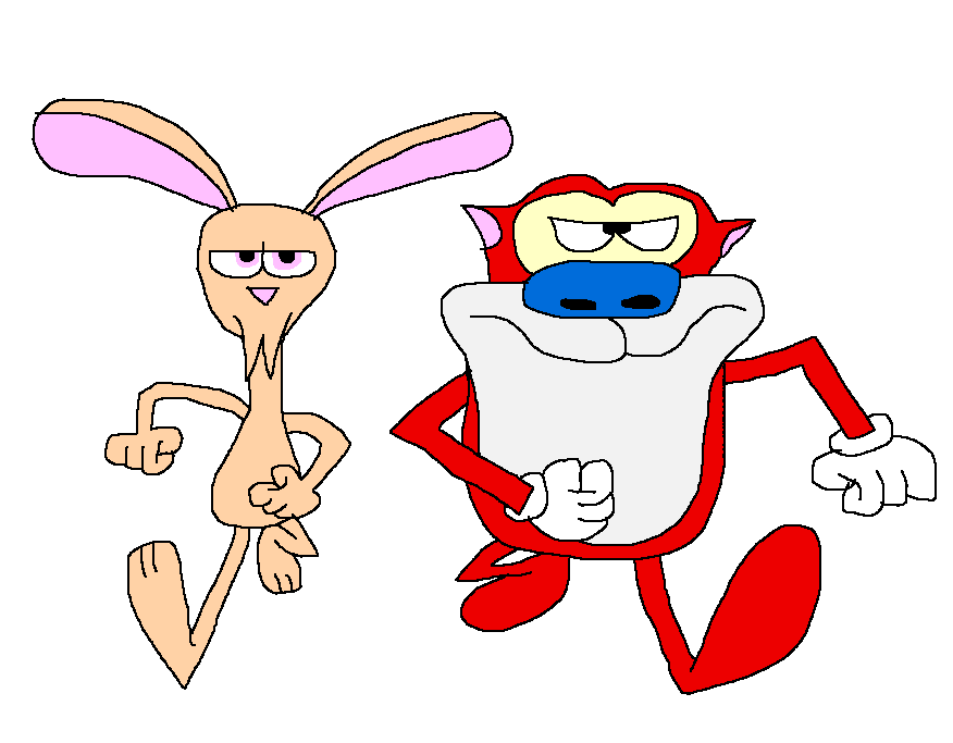 Ren And Stimpy Running Chase Animations Test By Samuelterronfan2006 On Deviantart