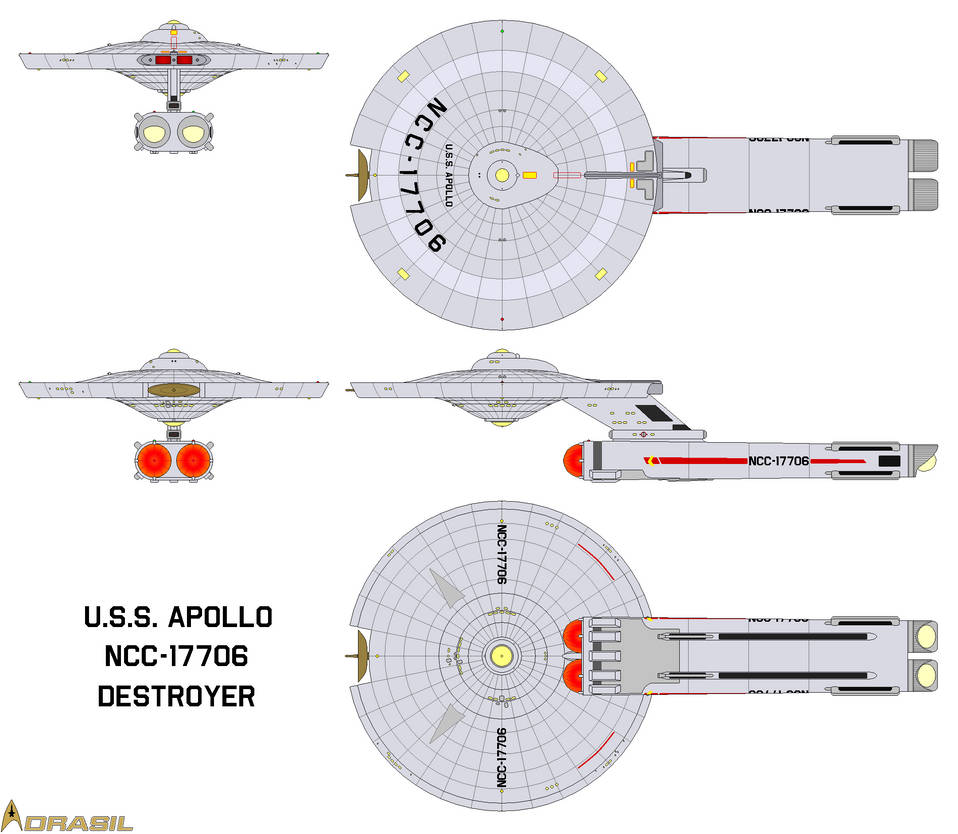 Apollo Class Tos Version Vance Color Palette By Adrasil On Deviantart