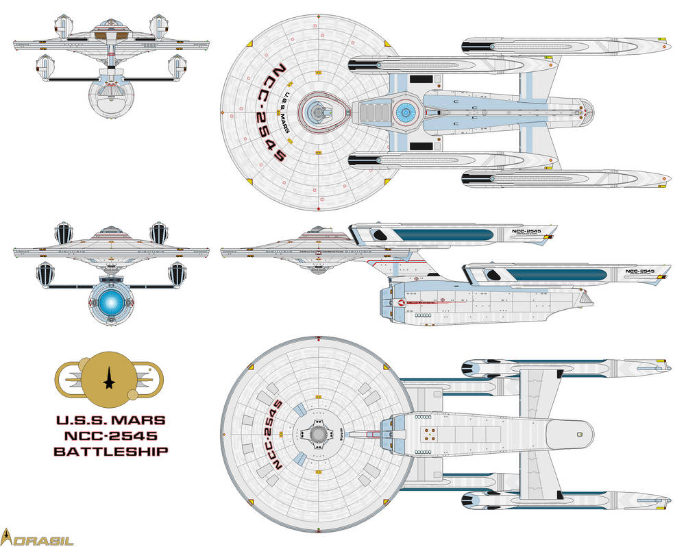 Mars Class Refit By Adrasil On Deviantart