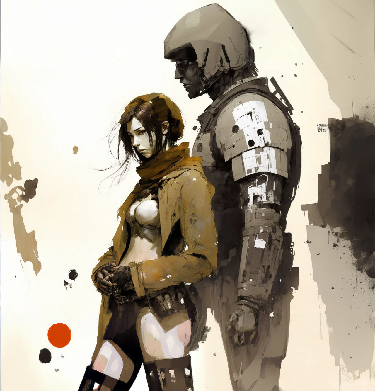 The Choice Ashley Wood Style By Eggressive On Deviantart