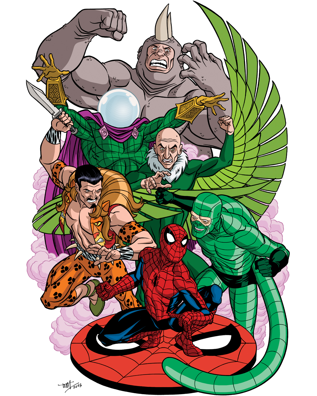 Spider-Man + Villains 2 by TimLevins on DeviantArt Spider-Man + Villains 2 by TimLevins on DeviantArt