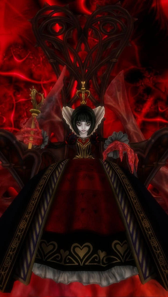 Alice Madness Returns Queen Of Hearts By Virsuz On Deviantart