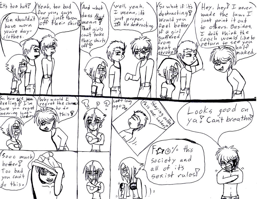 Girl Vs Guy By Bluewolf007 On Deviantart