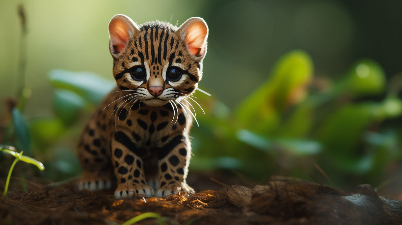 Ocelot Kitten By Cunningstuntda On Deviantart