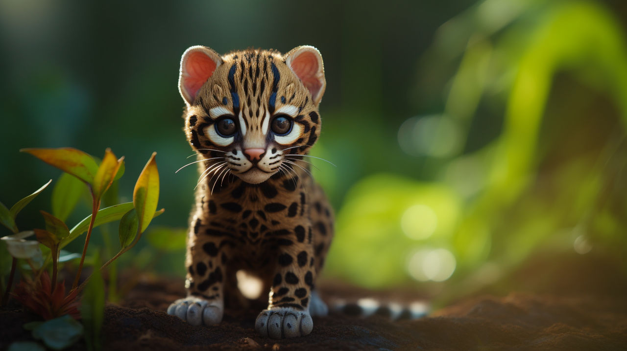 Ocelot Kitten By Cunningstuntda On Deviantart