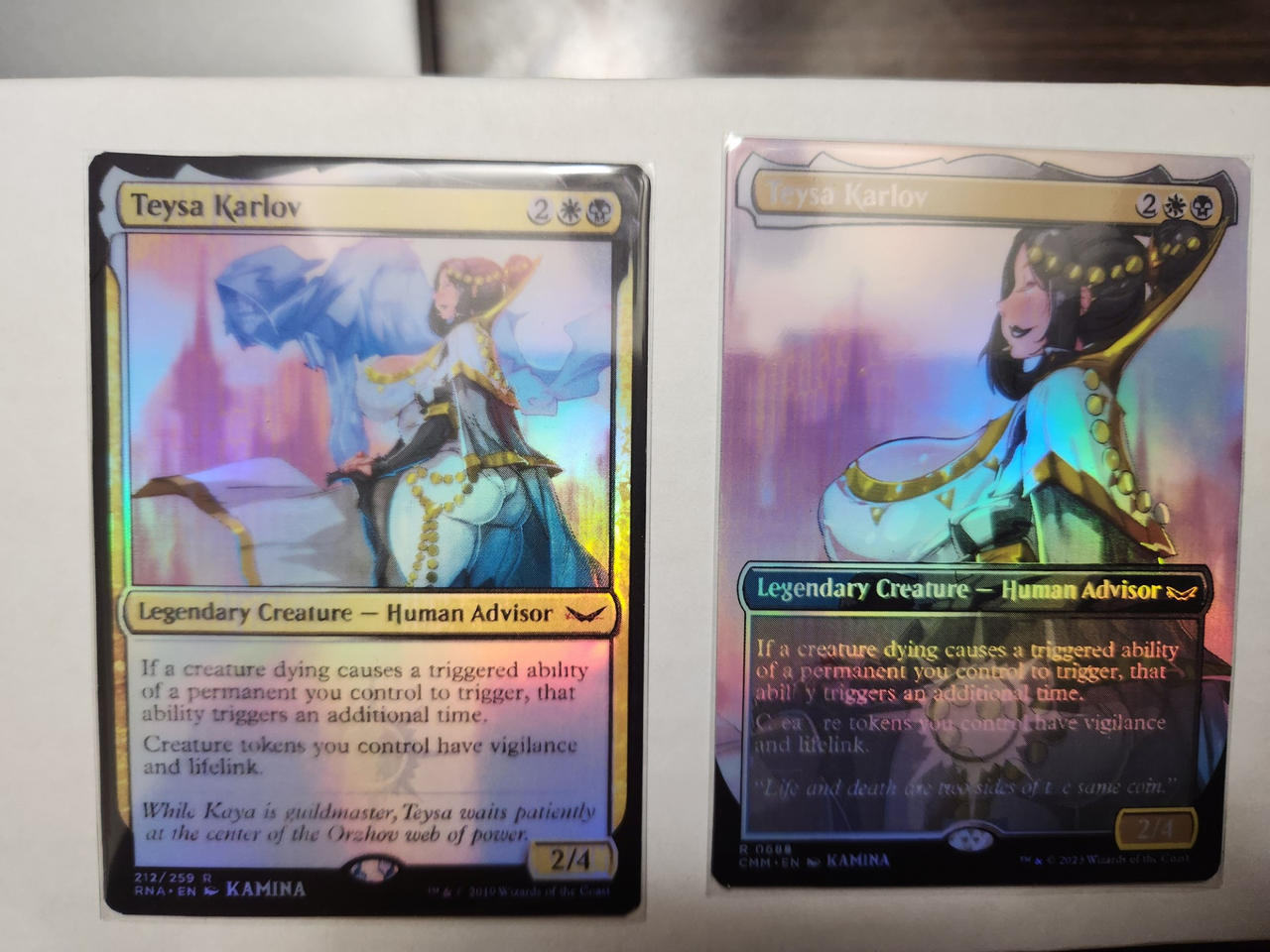 Teysa Commander Card By Artofkamina On Deviantart
